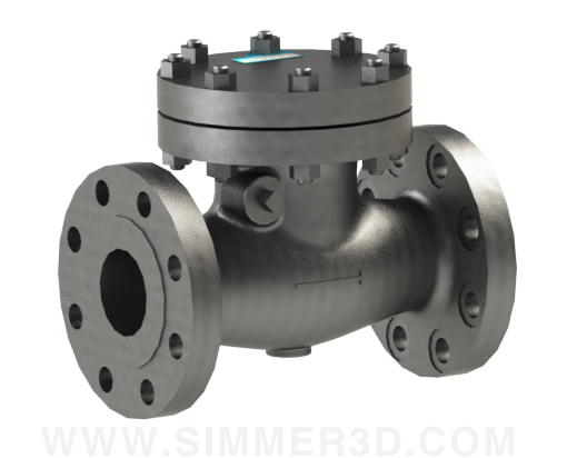 3″ Check Valve – Simmer3D